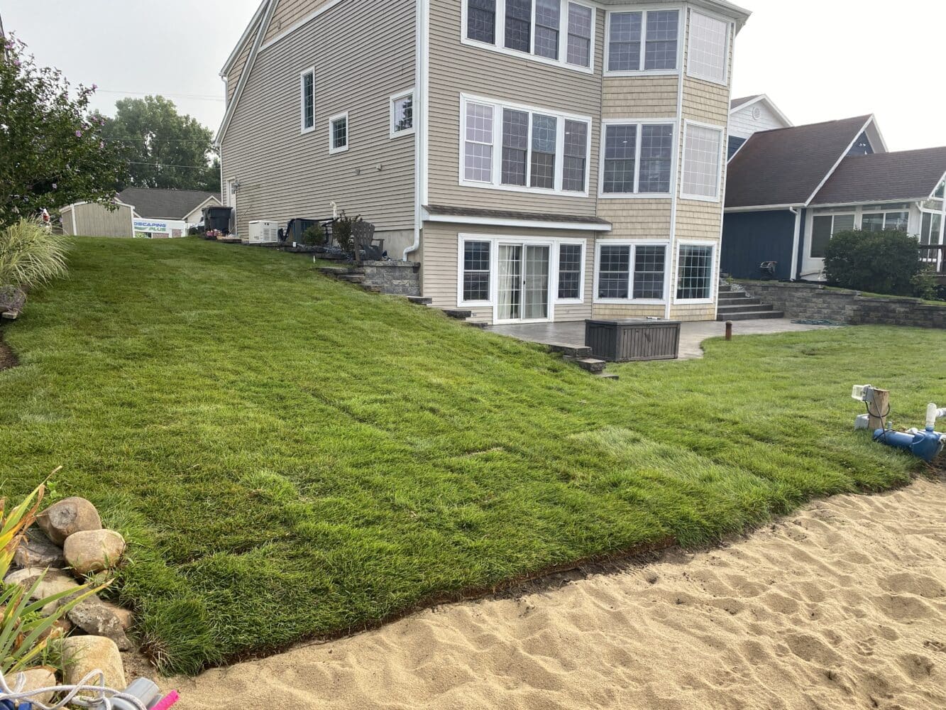 Post Flooding Redesign - Landscaping Plus LLC